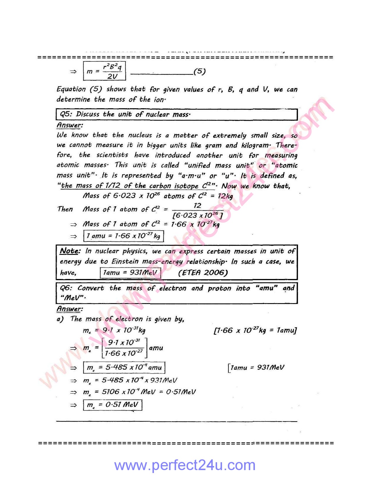 Best Physics Notes Cha 20 Nuclear Physics Class 12th For Kpk
